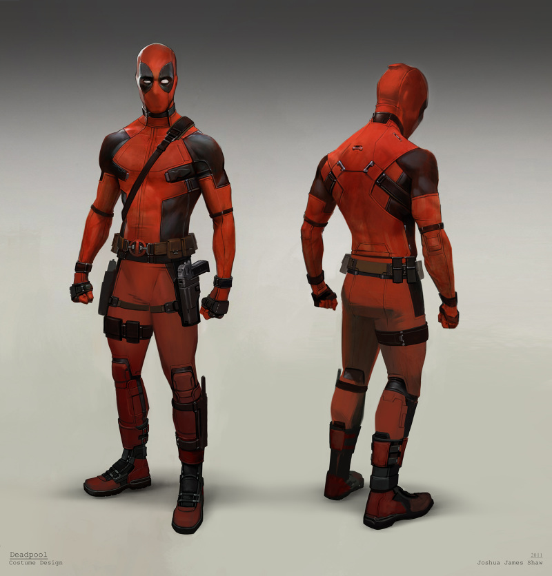Concept Art for DEADPOOL From Joshua James Shaw Is Dead On